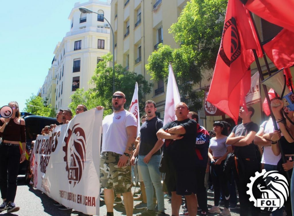 Concentración del Frente Obrero 1 de Mayo - Frente de Obreros en Lucha