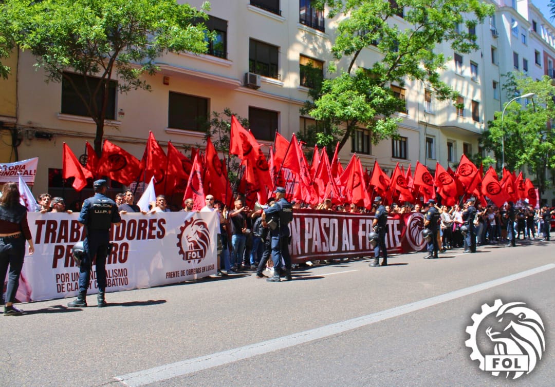 Concentración del Frente Obrero 1 de Mayo - Frente de Obreros en Lucha